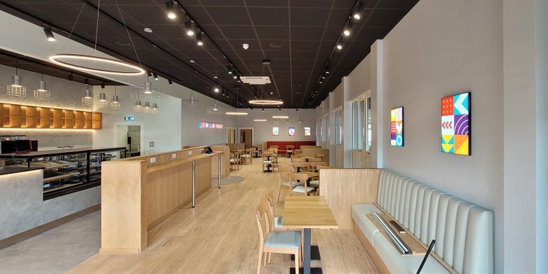 New Cafe and Playground | Inspired Partnership Ltd